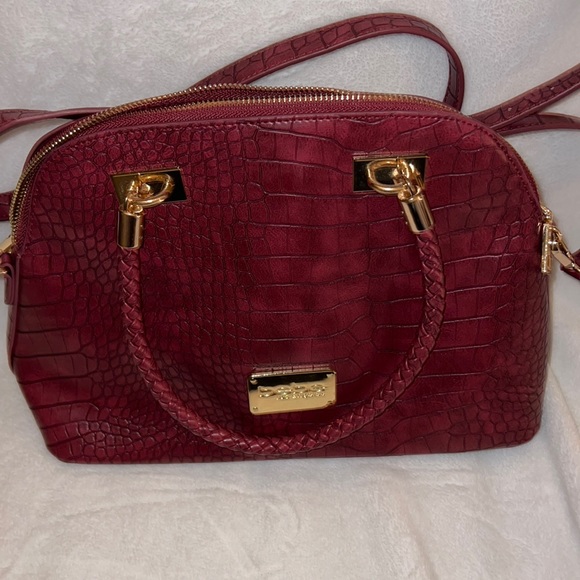 bebe | Bags | Bebe Maroon Purse | Poshmark